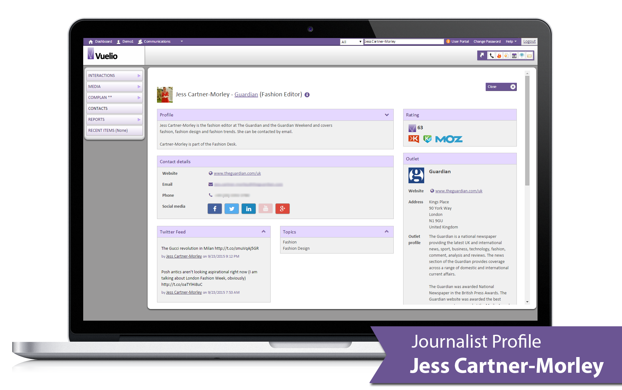 PR Software, Political Services & Case Management Software | Vuelio