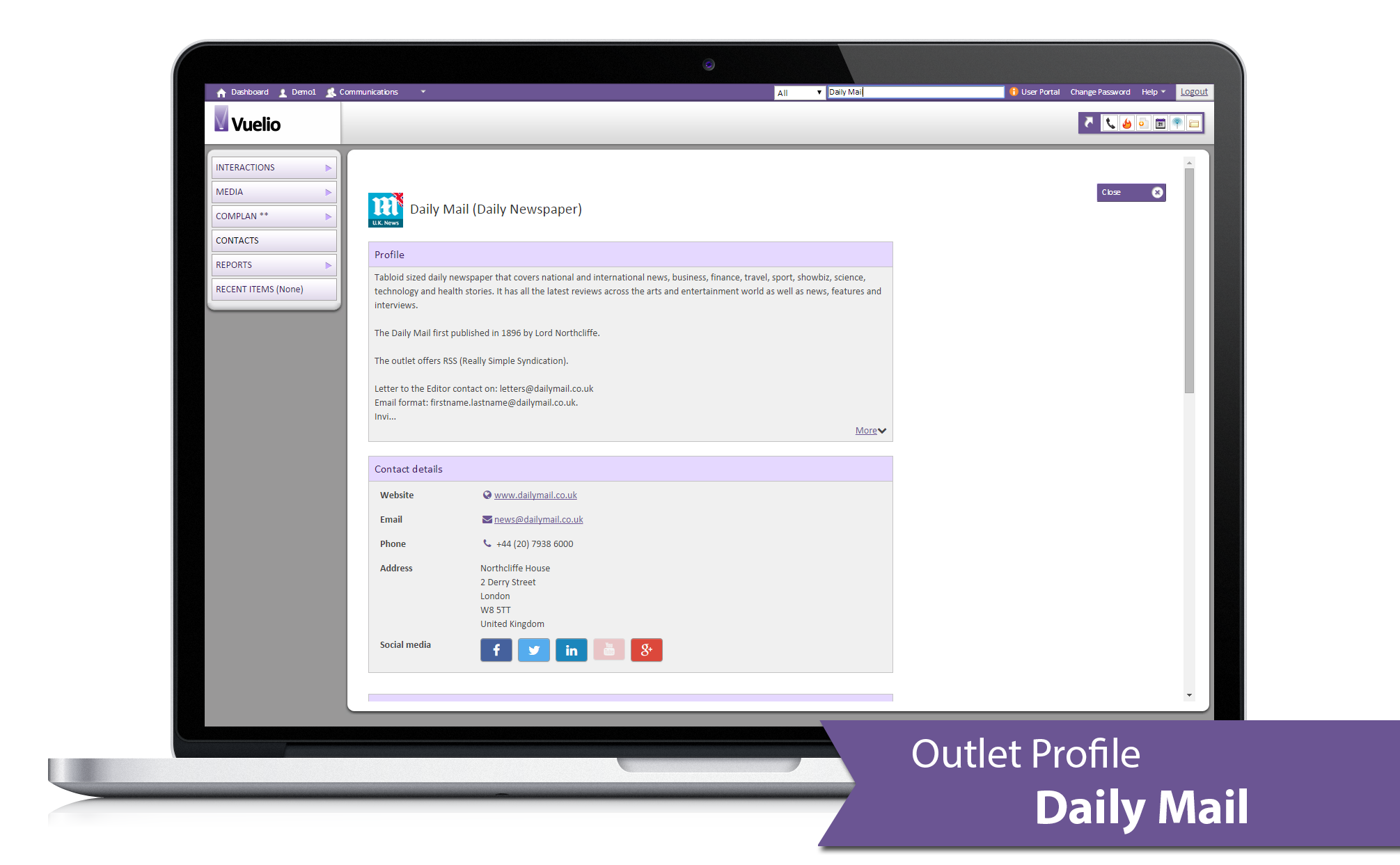PR Software, Political Services & Case Management Software | Vuelio