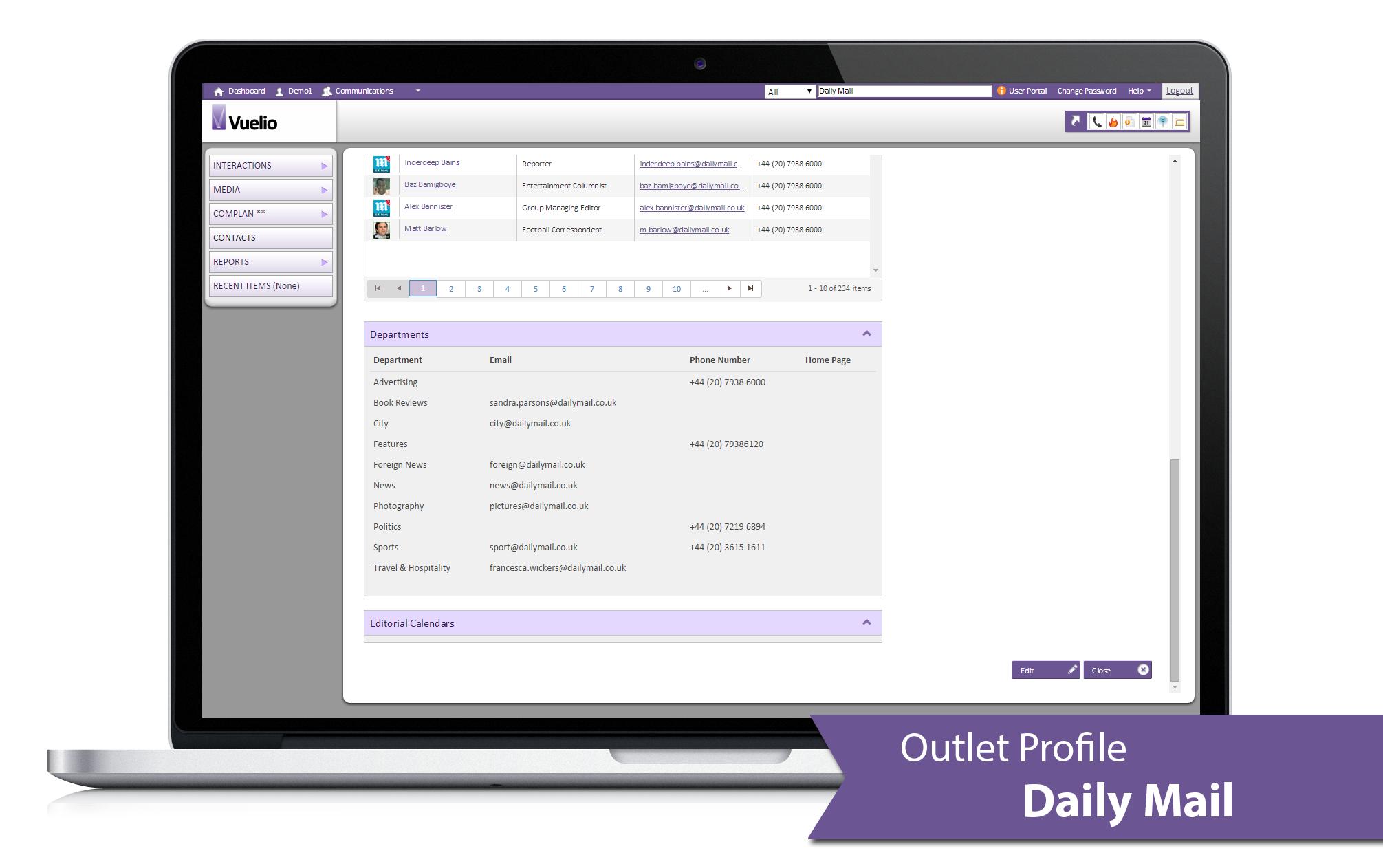 PR Software, Political Services & Case Management Software | Vuelio