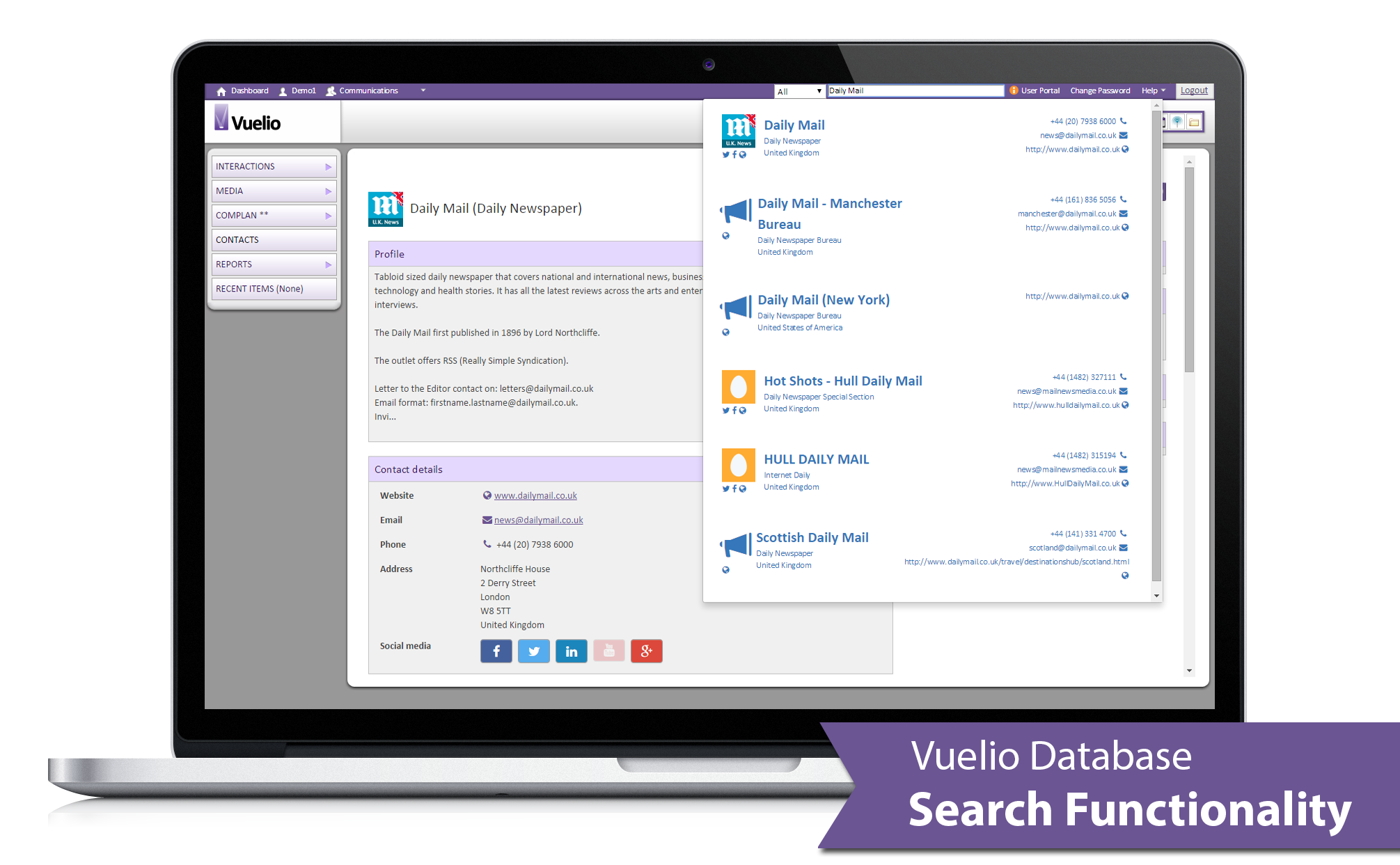 PR Software, Political Services & Case Management Software | Vuelio