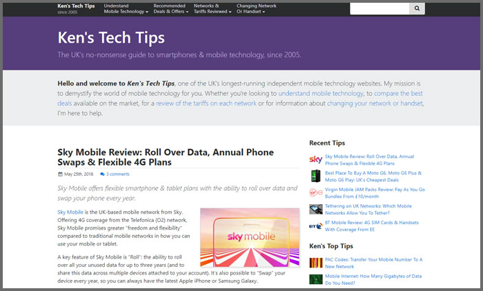 Top 10 UK Technology Blogs | Vuelio