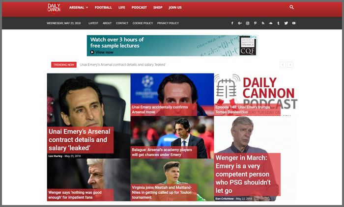 Football Blogs UK Top 10 | Vuelio