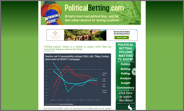 Political Blogs UK Top 10 | Vuelio