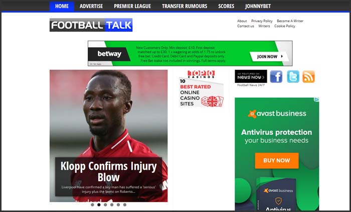 Football Blogs UK Top 10 | Vuelio