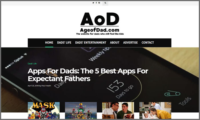 Daddy Blogs UK Top 10 | Vuelio