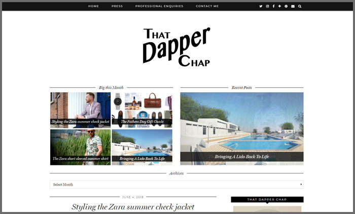 Men's Fashion Blogs - UK Top 10 | Vuelio