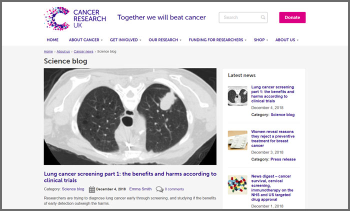 Charity Blogs UK Top 10 – Vuelio