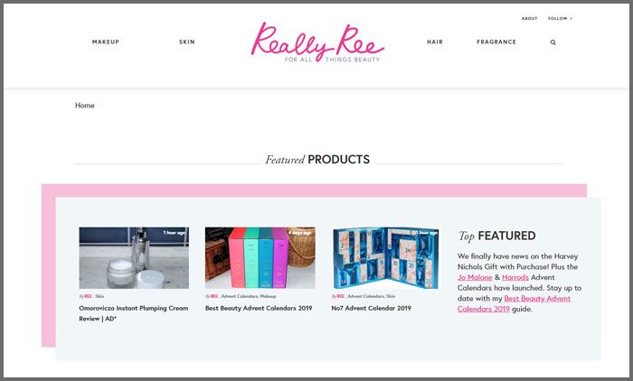 Beauty Blogs UK Top 10 – Vuelio