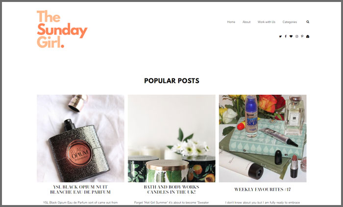 Beauty Blogs UK Top 10 – Vuelio