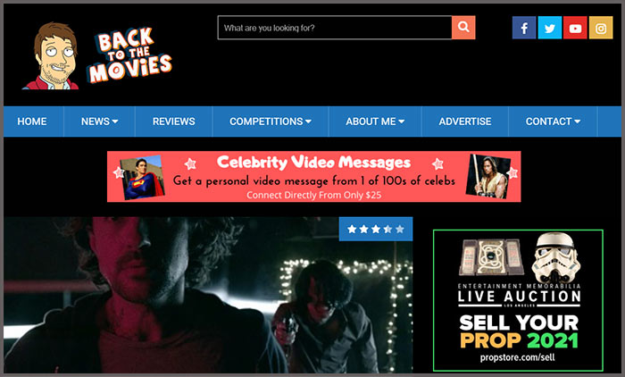 Film Blogs – UK Top 10 – Vuelio