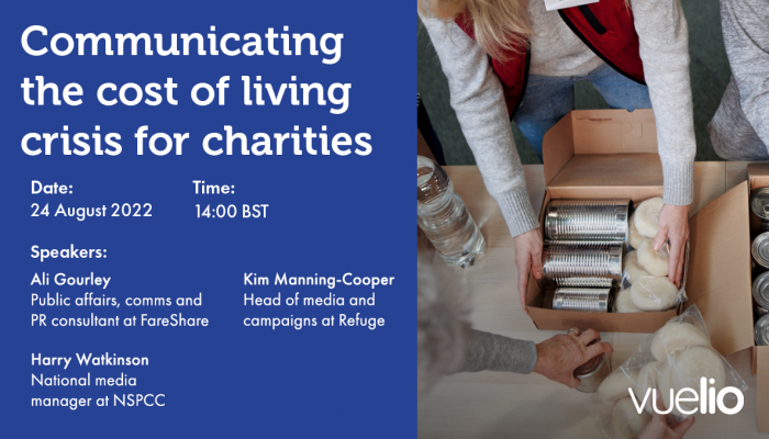 Communicating The Cost Of Living Crisis For Charities Vuelio