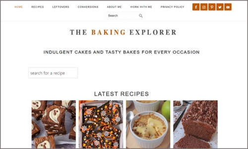 Baking Blogs UK Top 10 | Vuelio