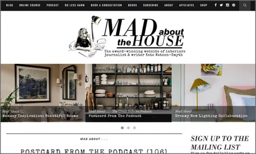 Interior Design Blogs UK Top 10 | Vuelio