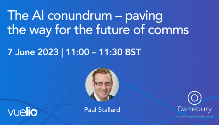 The AI conundrum – paving the way for the future of comms- Vuelio