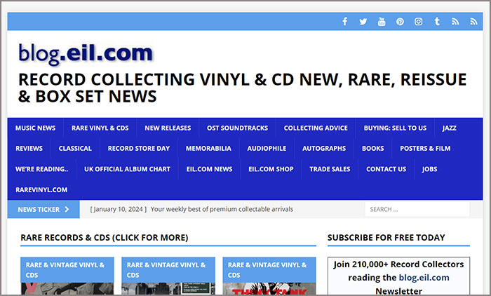 Top 10 UK Music Blogs | Vuelio